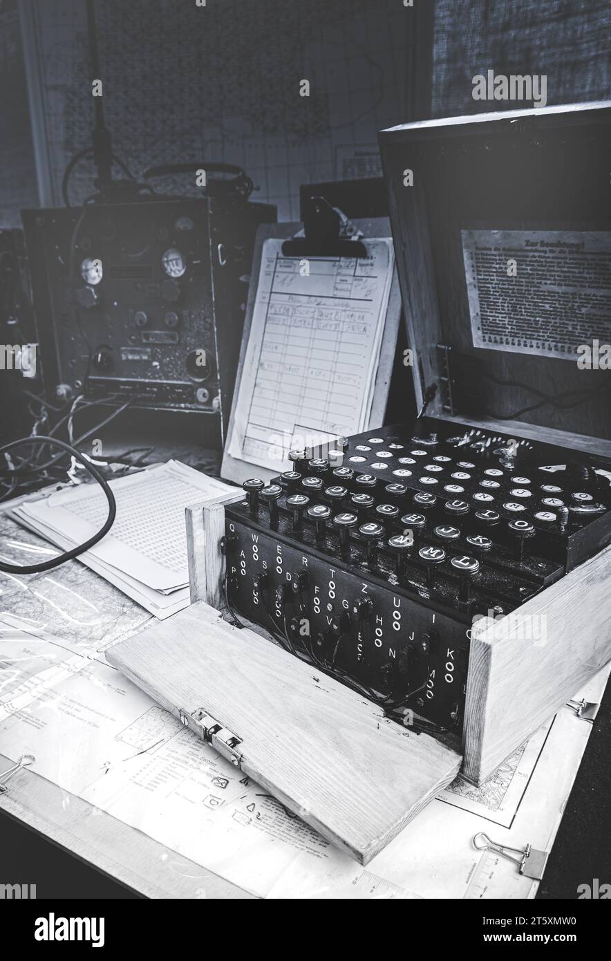 Ww2 code breaking machine hi-res stock photography and images - Alamy