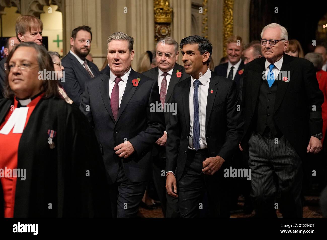 Labour leader Sir Keir Starmer (left) and Prime Minister Rishi Sunak ...