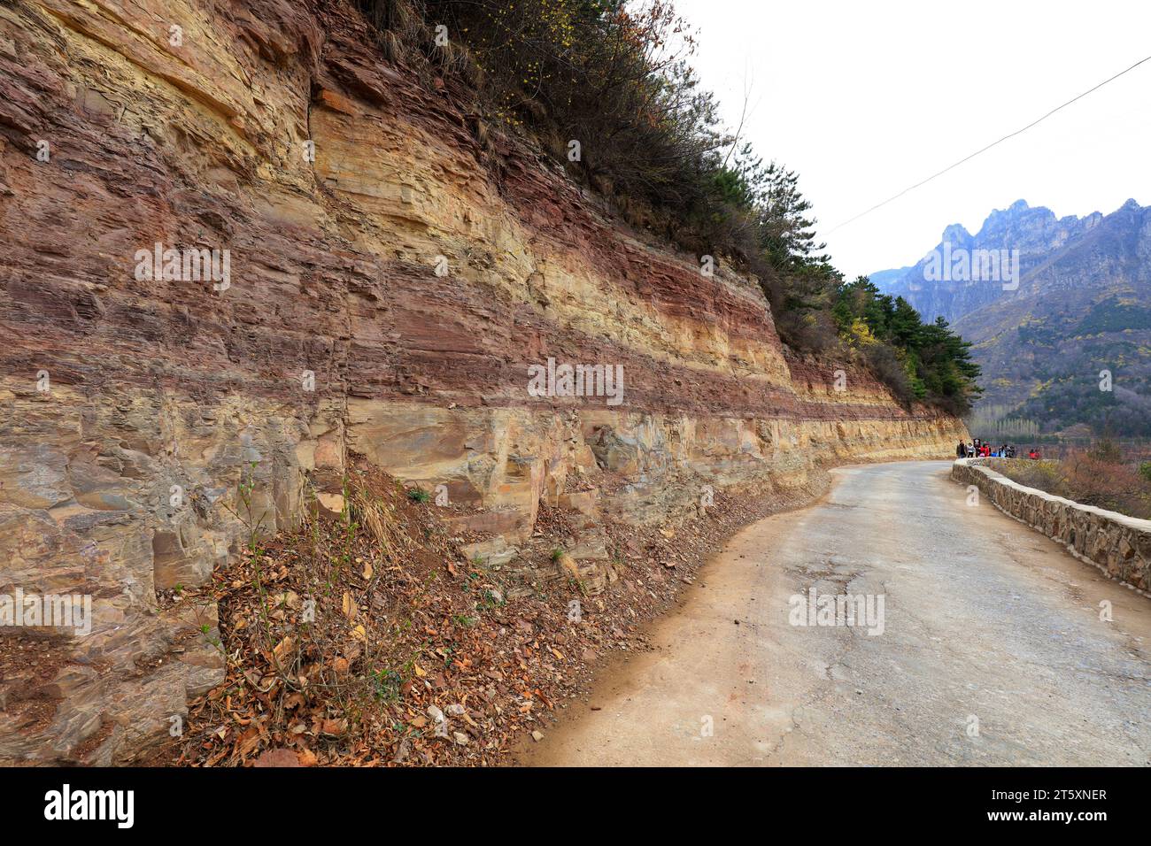GuoLiang winding road, China Stock Photo - Alamy