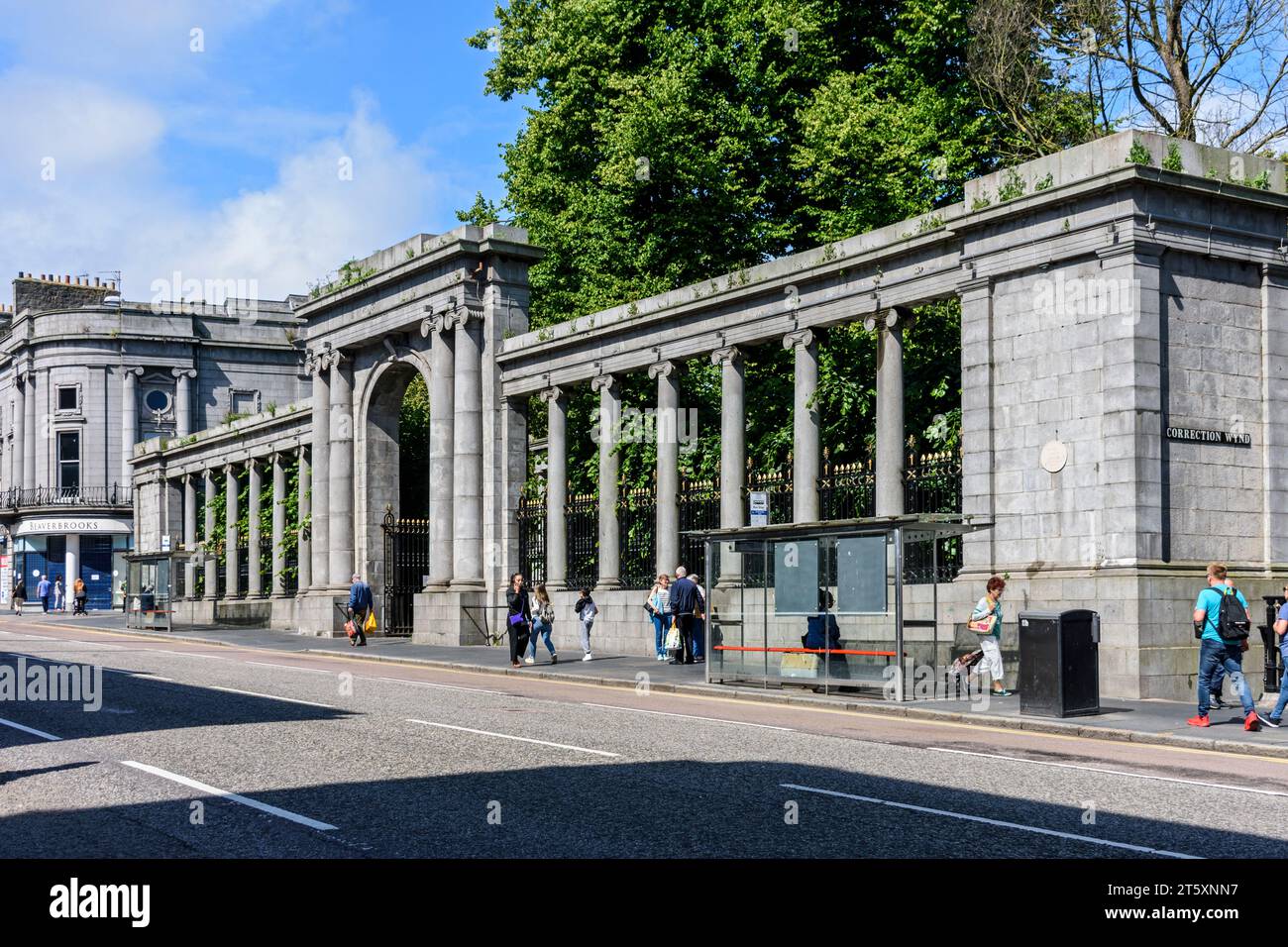 The Screen of the Kirk of St Nicholas, Union Street, Aberdeen, Scotland ...