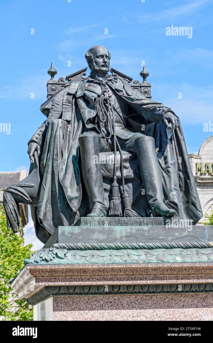 Statue of Albert the Queen Consort, by Carlo Marochetti (1863), Union ...