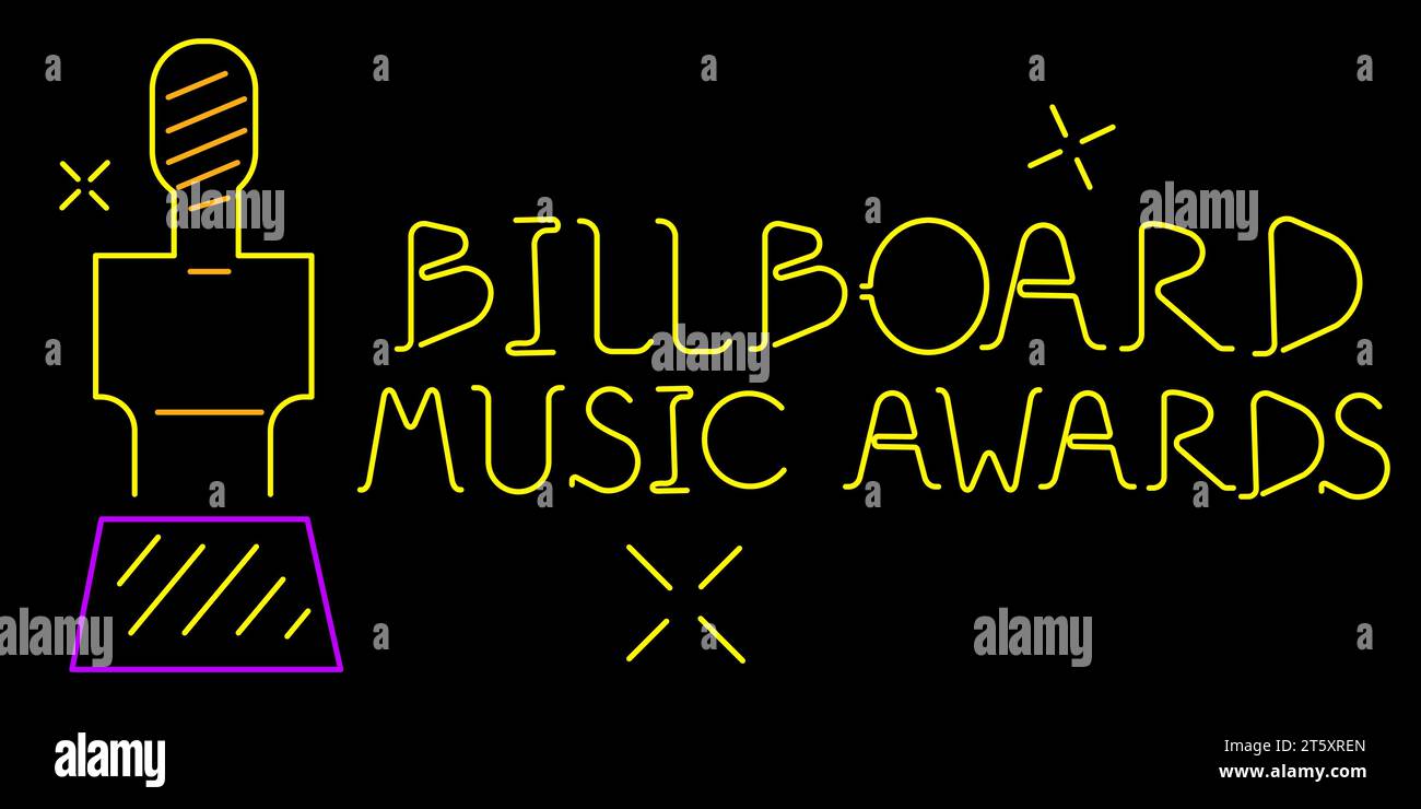 Billboard music awards Stock Vector Images - Alamy