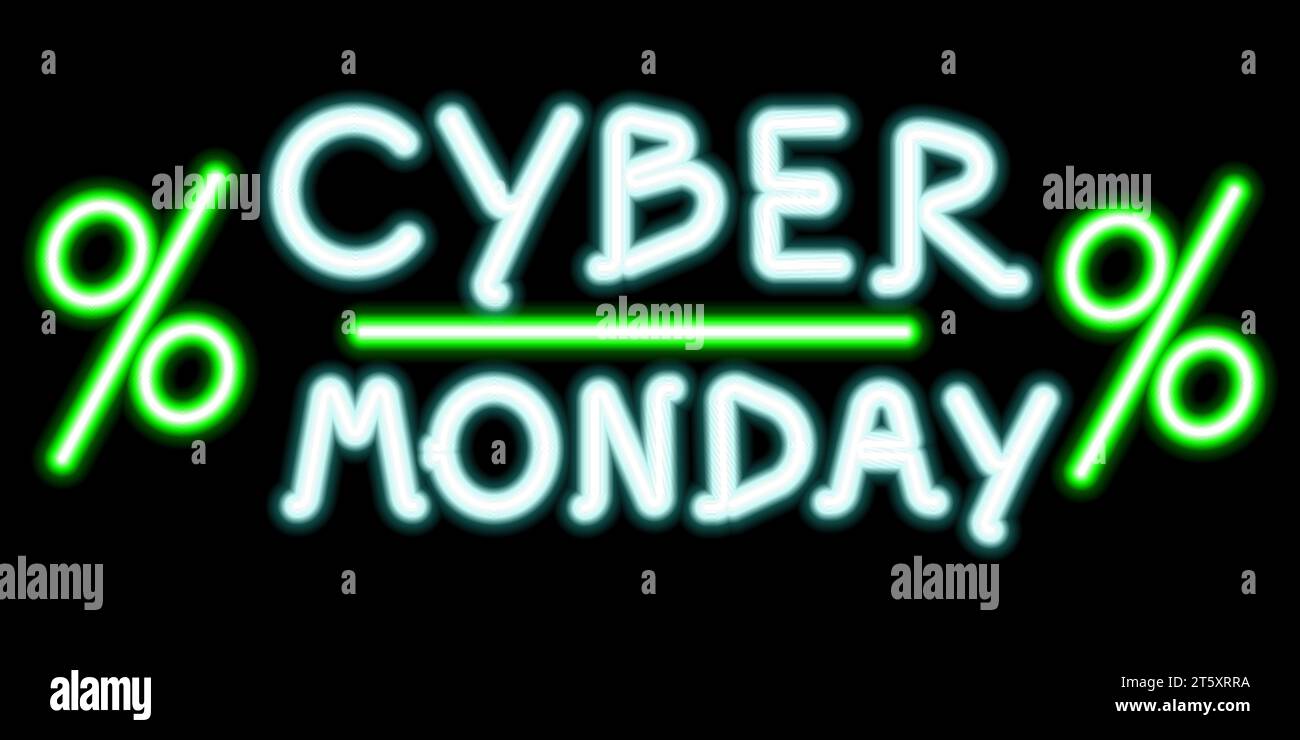 Discount neon sign on Stock Vector Images - Alamy