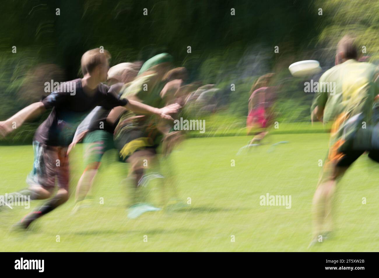 Rheinwerfen Ultimate Frisbee Turnier in Bad Honnef, Deutschland am 06. ...