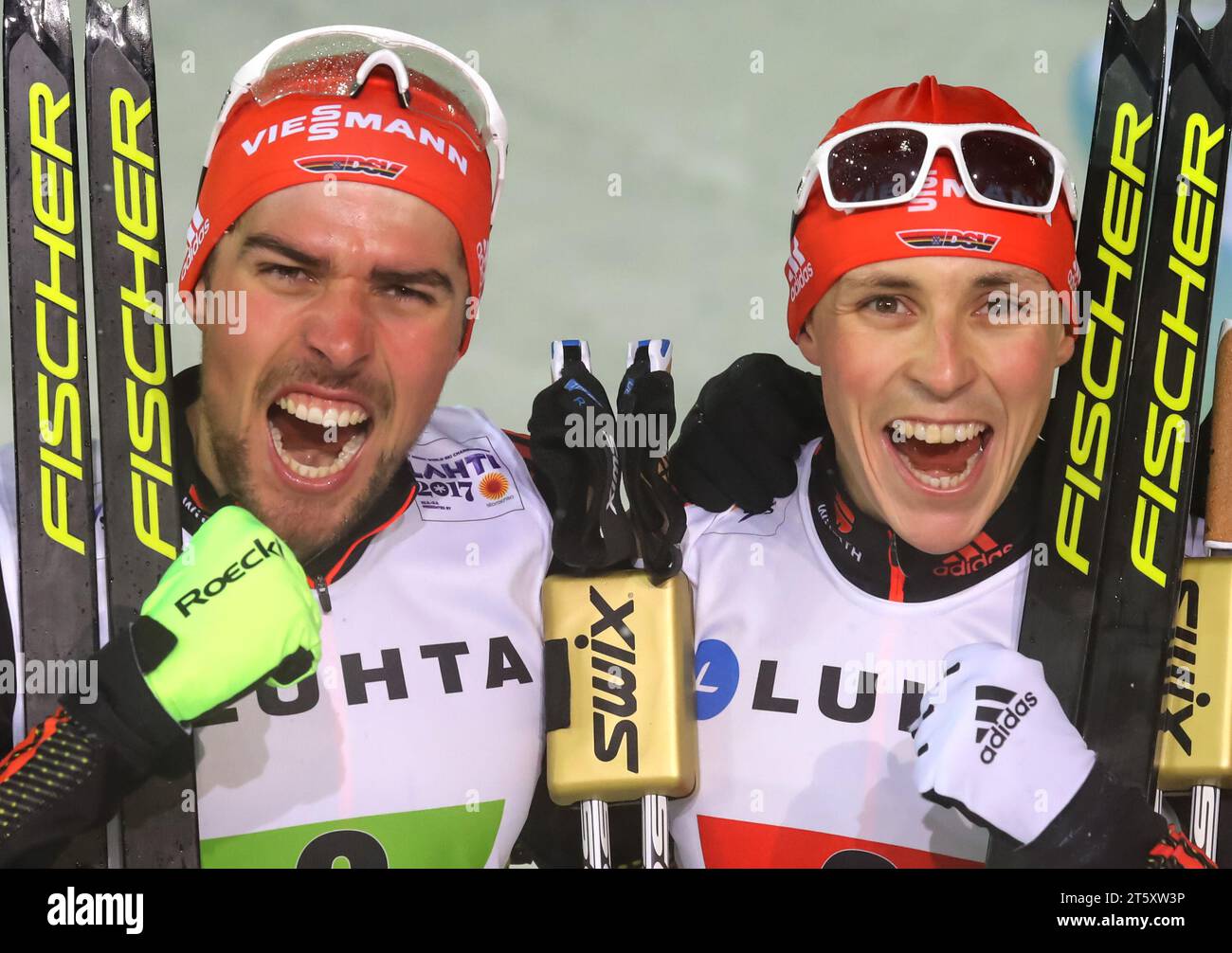 Johannes Rydzek und Eric Frenzel gewinnen den Team Sprint 4 ...