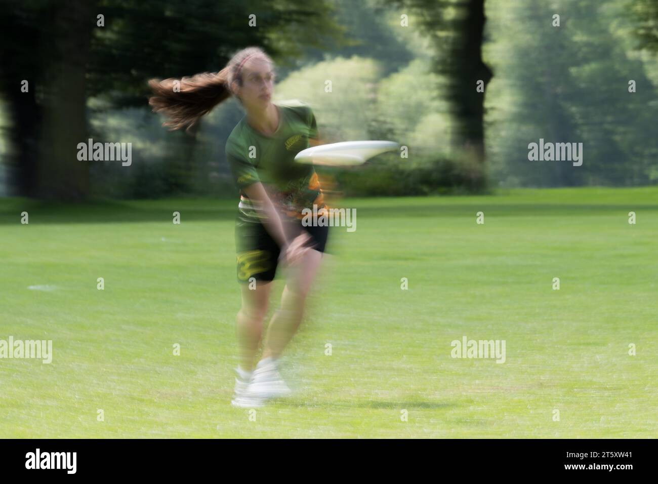 Rheinwerfen Ultimate Frisbee Turnier in Bad Honnef, Deutschland am 06.08.2017 Stock Photo - Alamy