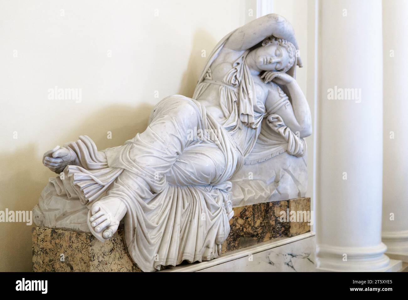 Saint Petersburg, Russia - August 03, 2023: antique sculpture of ...