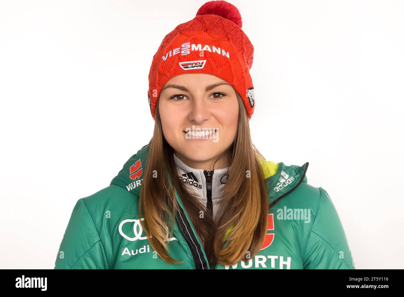 Rupprecht Anna, Skisprung, Skispringen, ski jumping, Portraet, Portrait ...