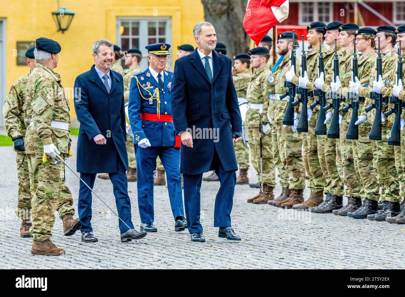 Copenhagen, Denmark. 07th Nov, 2023. King Felipe VI and Crown Prince ...