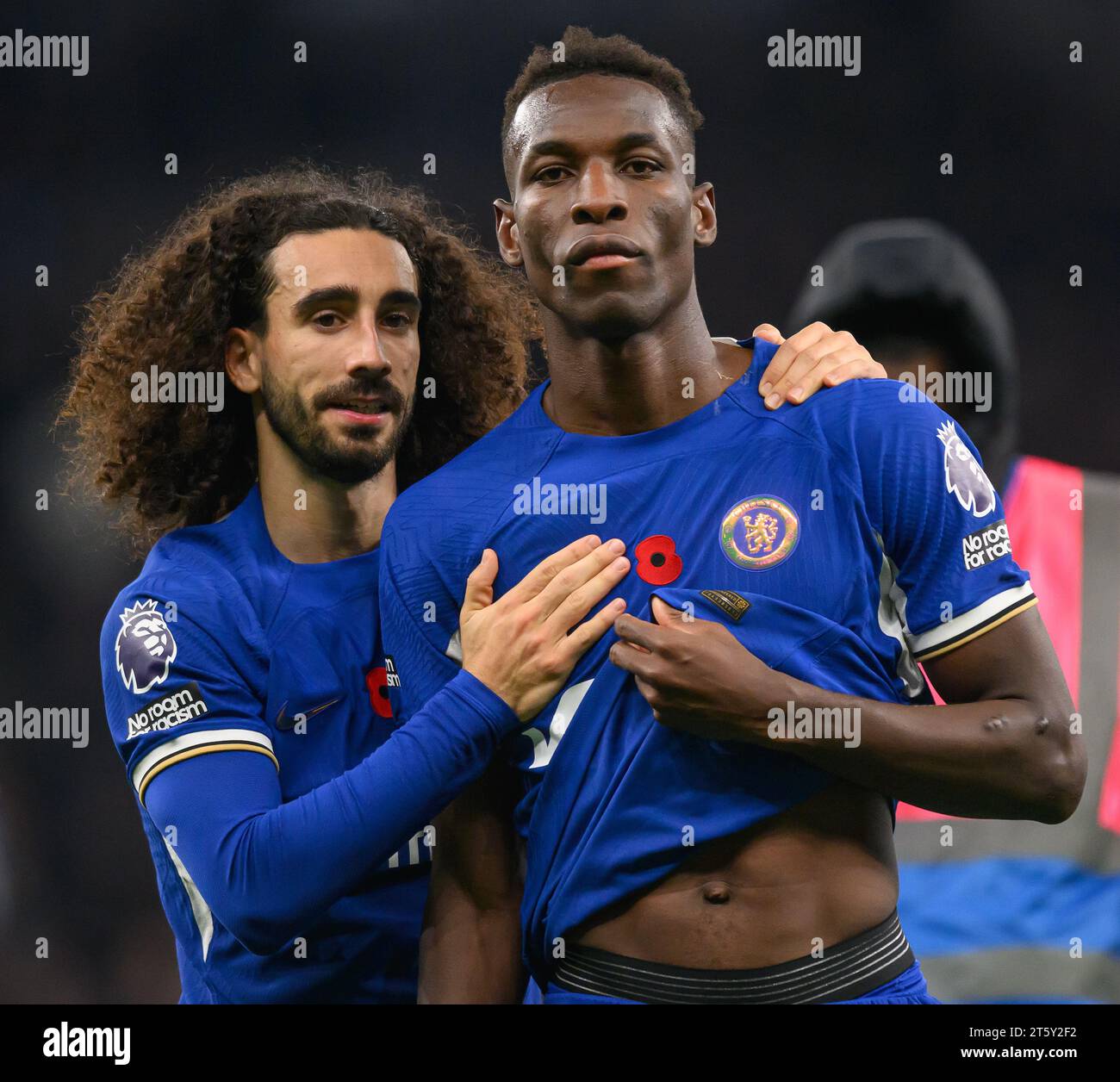 London, UK. 06 Nov 2023 - Tottenham Hotspur v Chelsea - Premier League ...