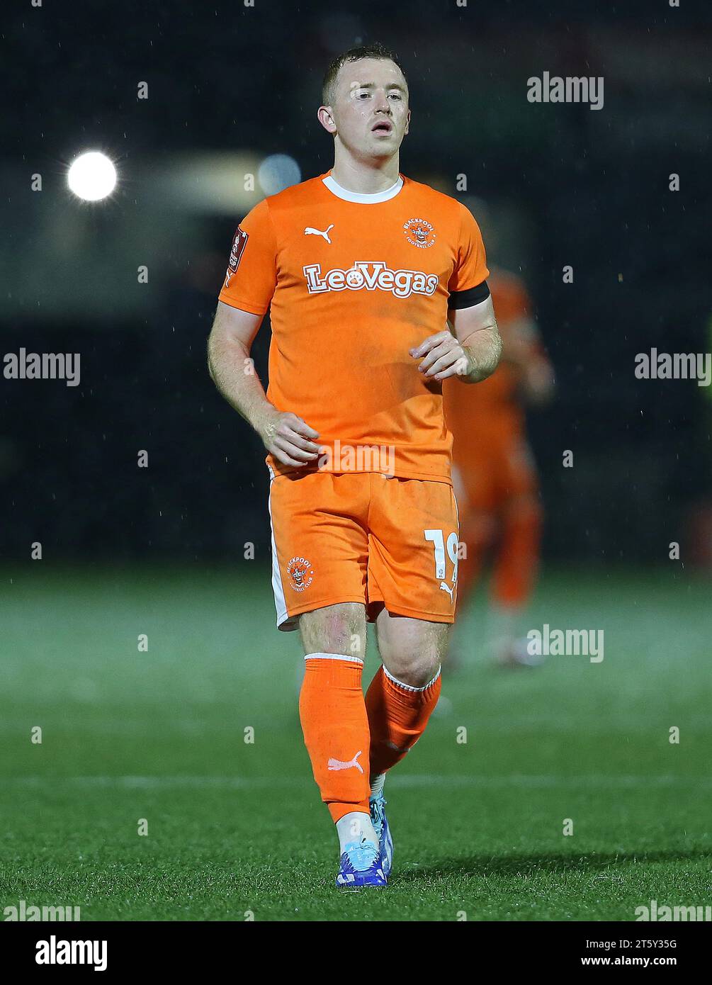 Shayne Lavery of Blackpool. - Bromley v Blackpool, Emirates FA Cup ...