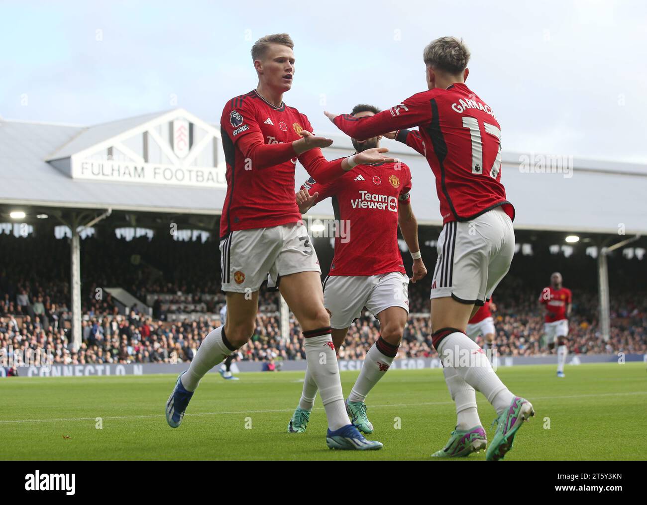 Alejandro garnacho celebration hi-res stock photography and images - Alamy