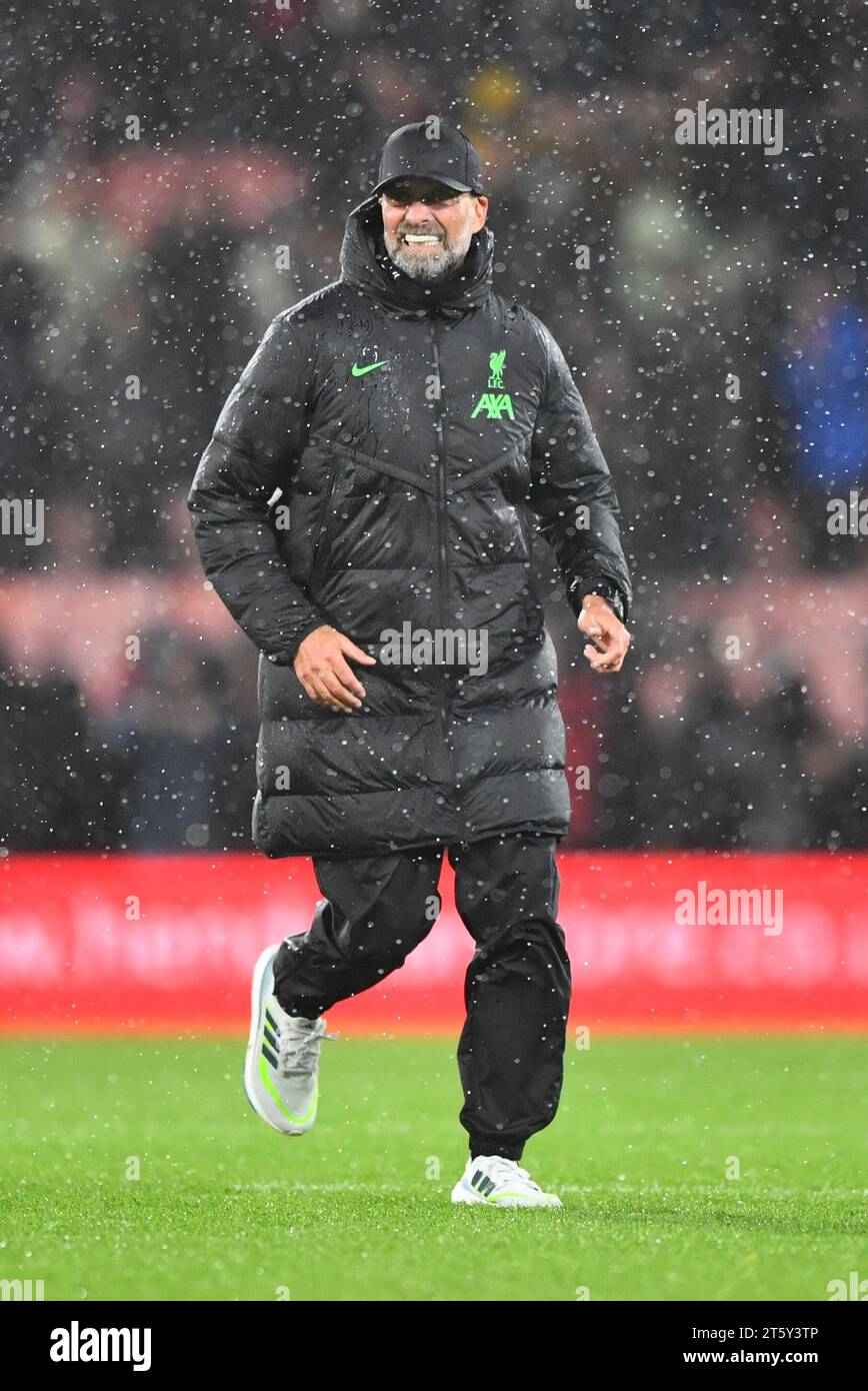 Manager of Liverpool Jurgen Klopp at full time - AFC Bournemouth v ...