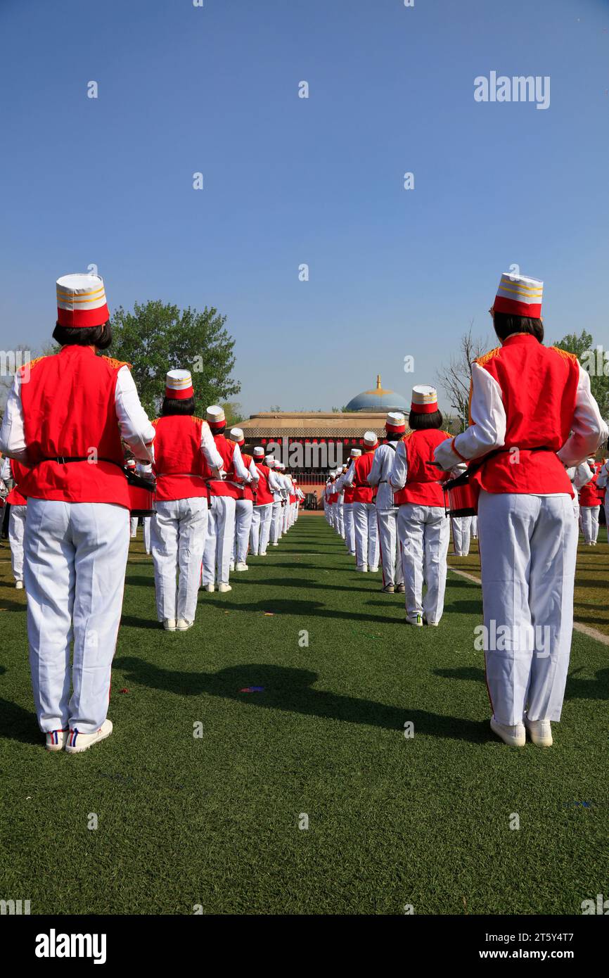 drum corps figure Stock Photo - Alamy