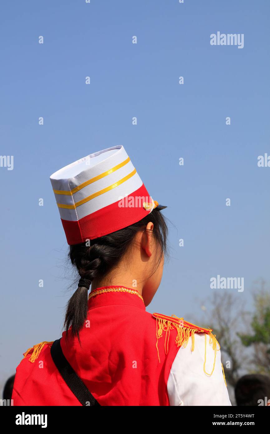 drum corps girl Stock Photo - Alamy