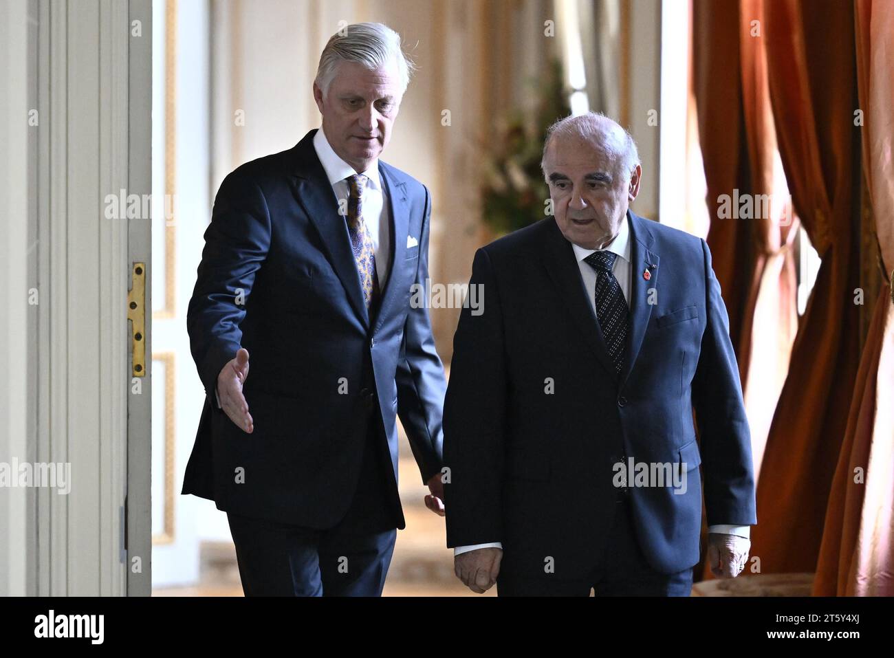 Brussels, Belgium. 07th Nov, 2023. King Philippe - Filip of Belgium and ...