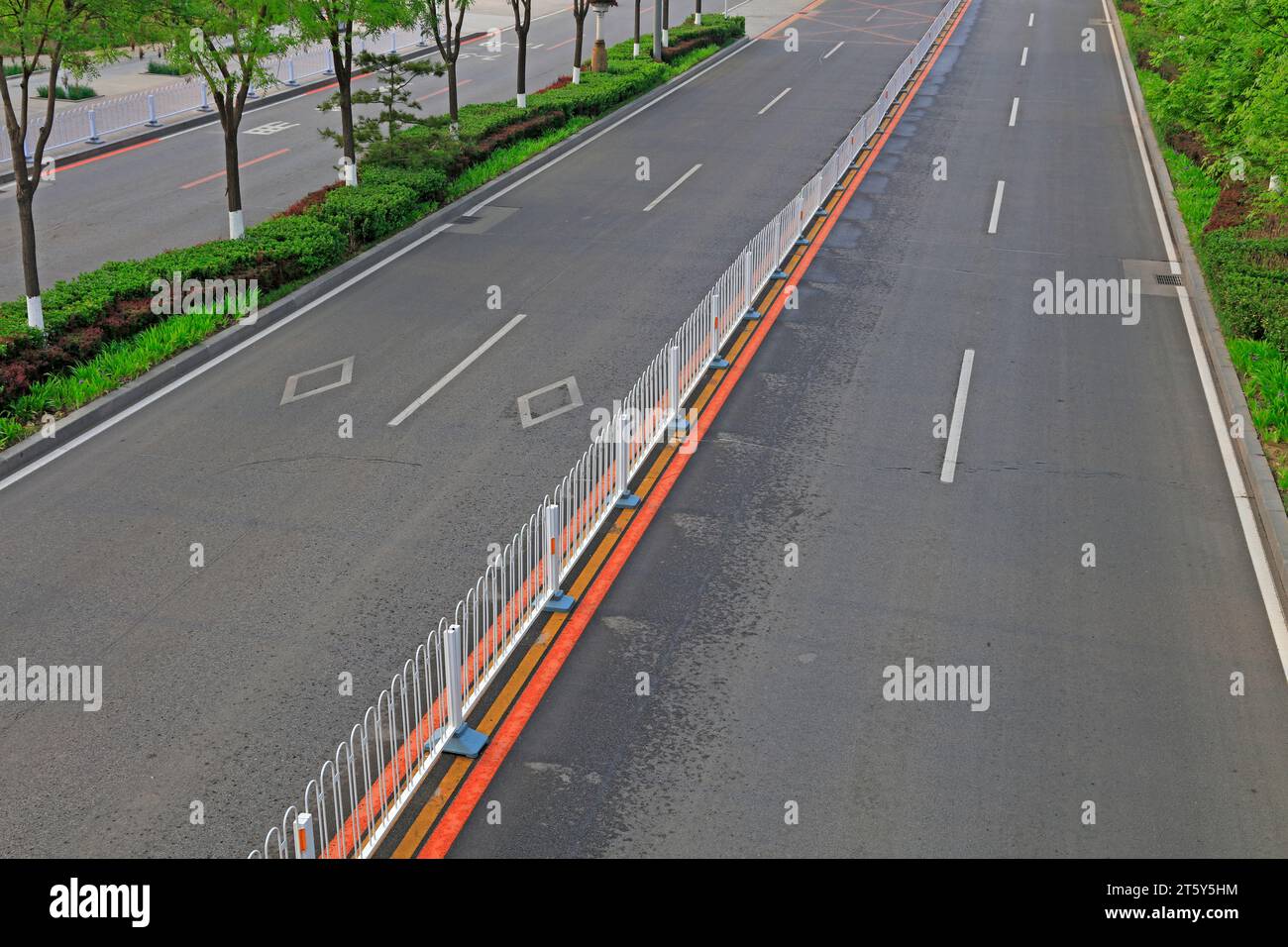 median strip, closeup of photo Stock Photo - Alamy