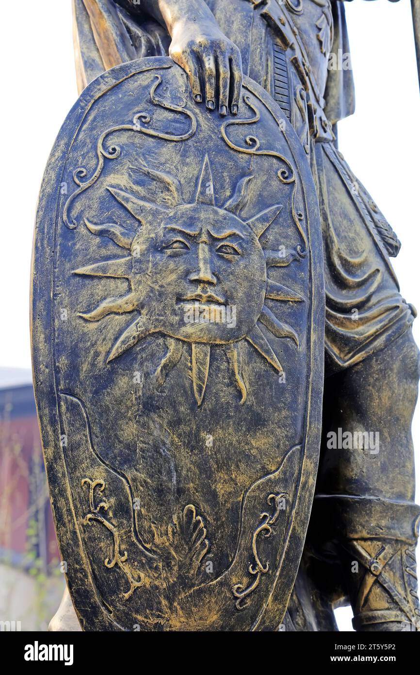 Copper shields hi-res stock photography and images - Alamy