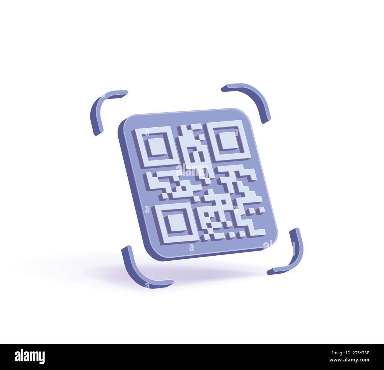 Modern qr code, great design for any purposes. Computer technology ...