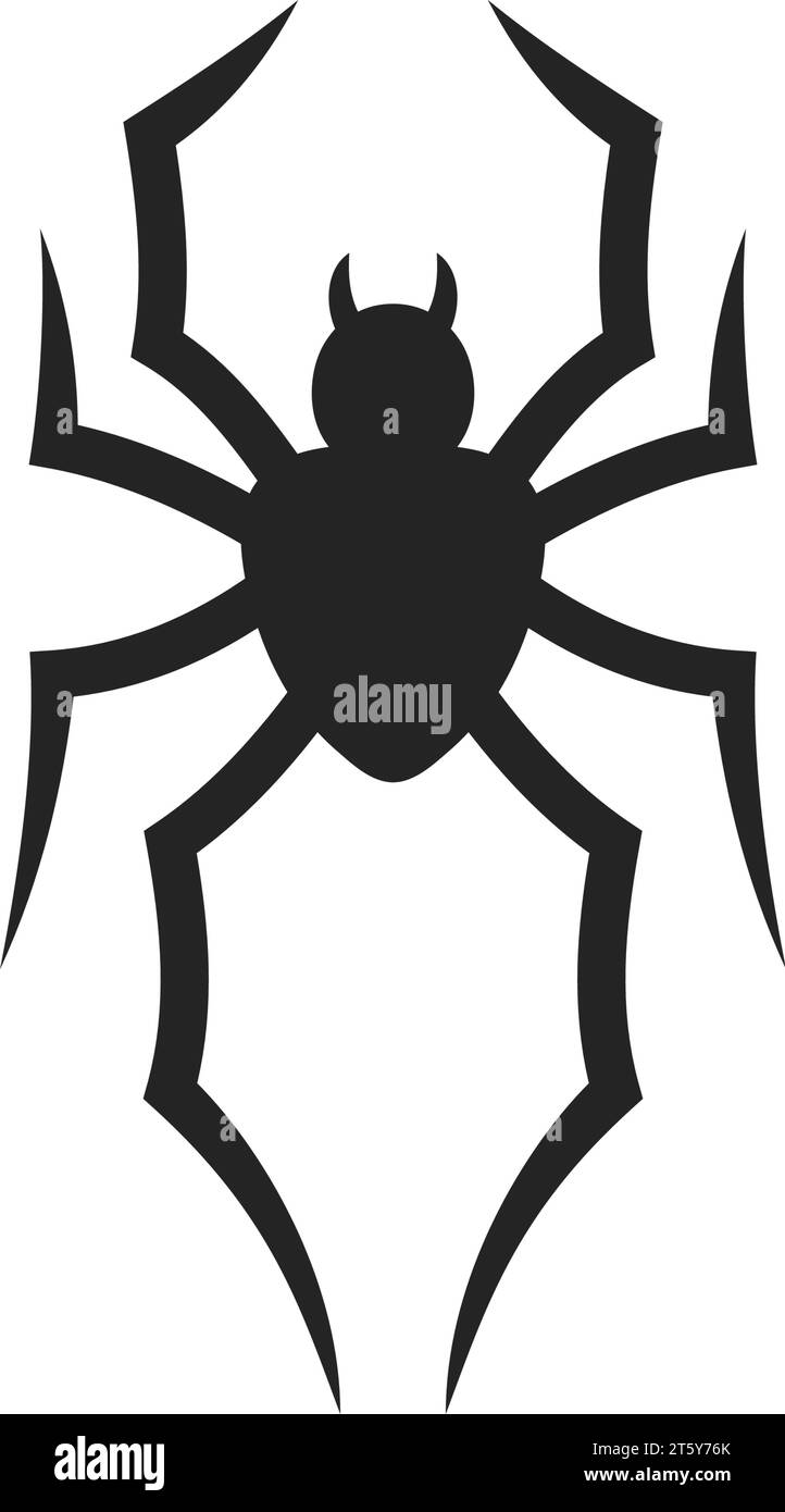 spider logo template Isolated. Brand Identity. Icon Abstract Vector ...