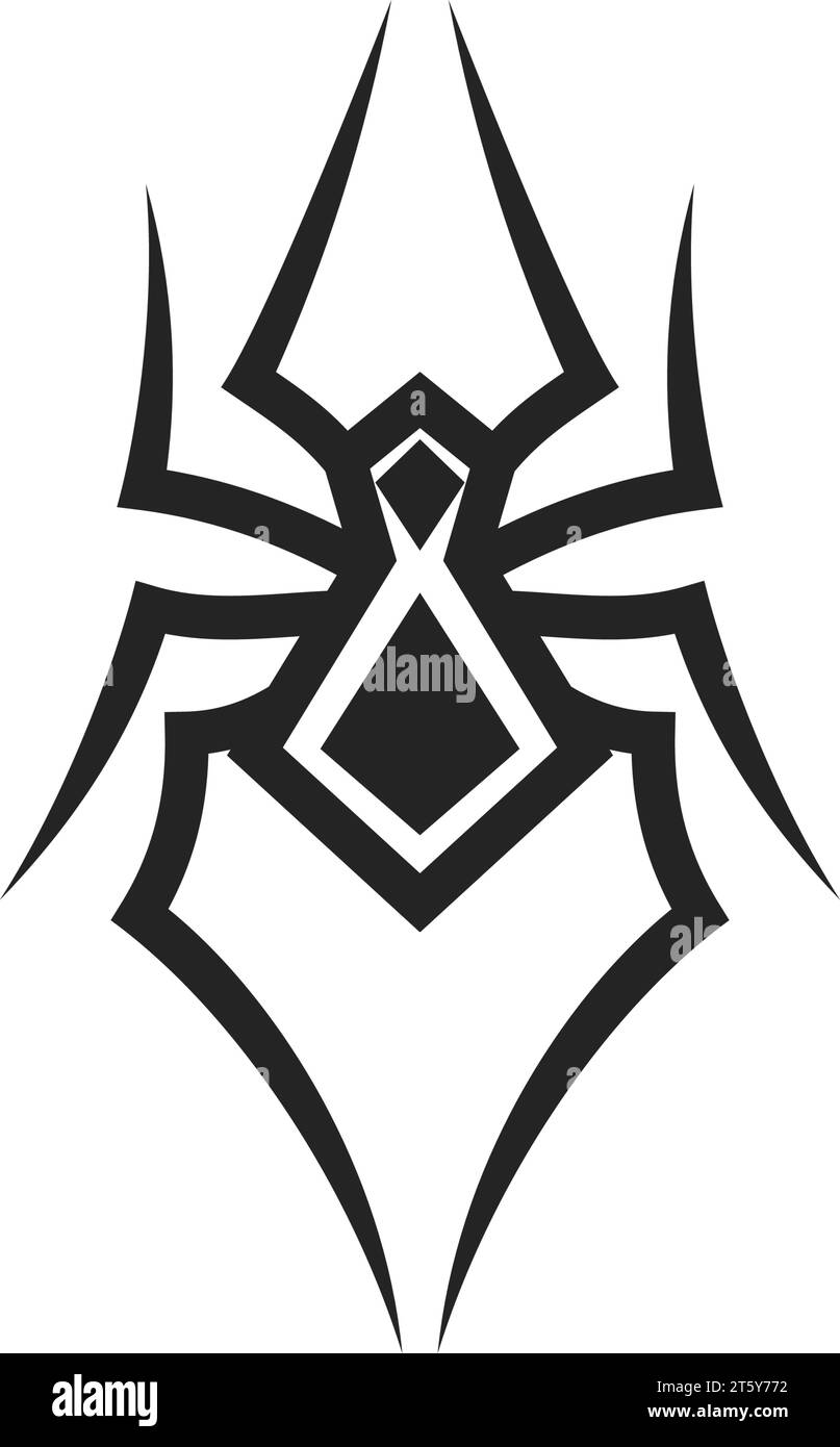 spider logo template Isolated. Brand Identity. Icon Abstract Vector ...