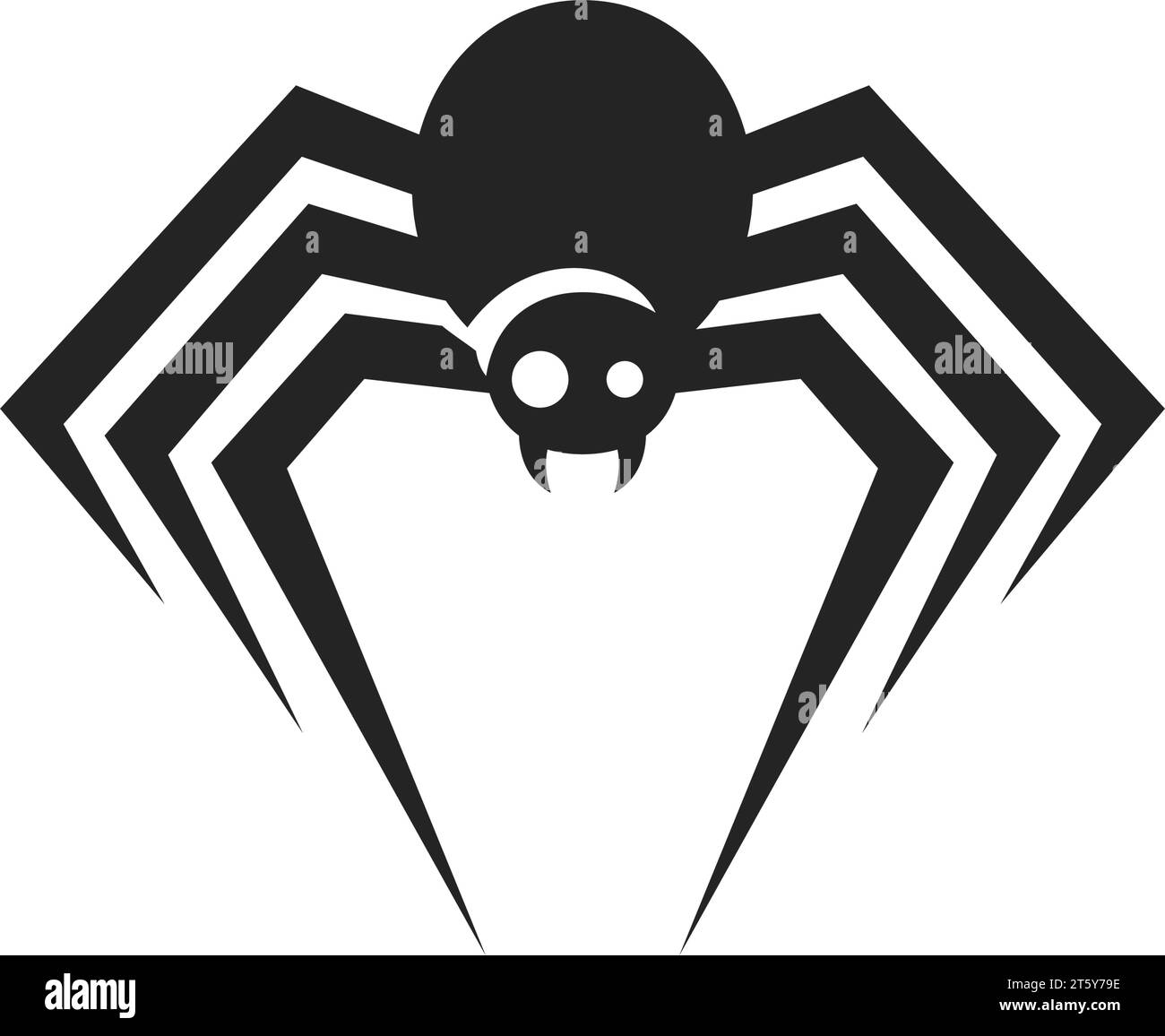 Spider logos hi-res stock photography and images - Alamy
