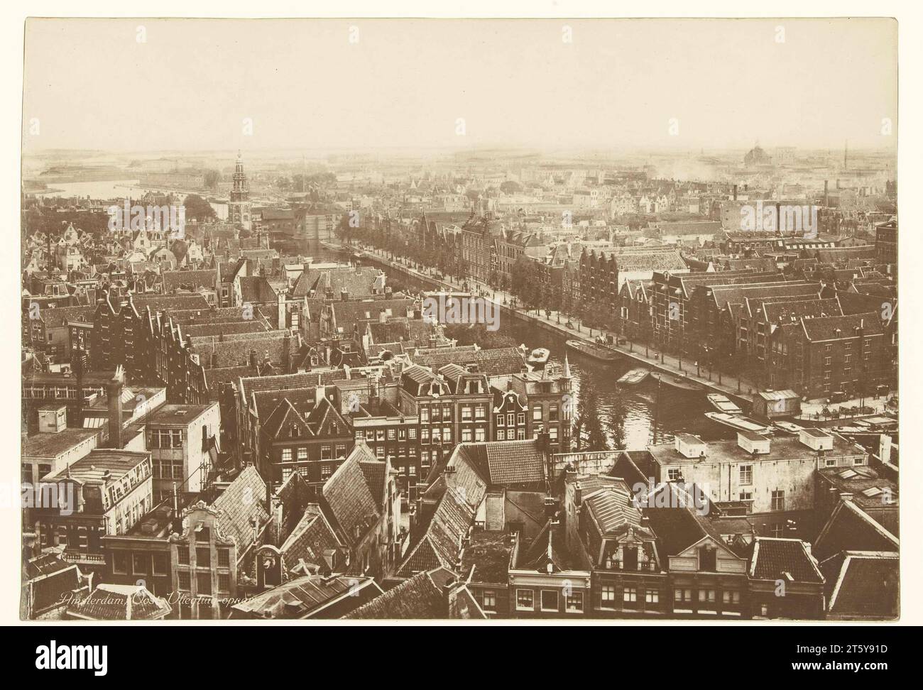 Aerial view of Amsterdam, anonymous (possibly), 1920 - 1940 Stock Photo - Alamy
