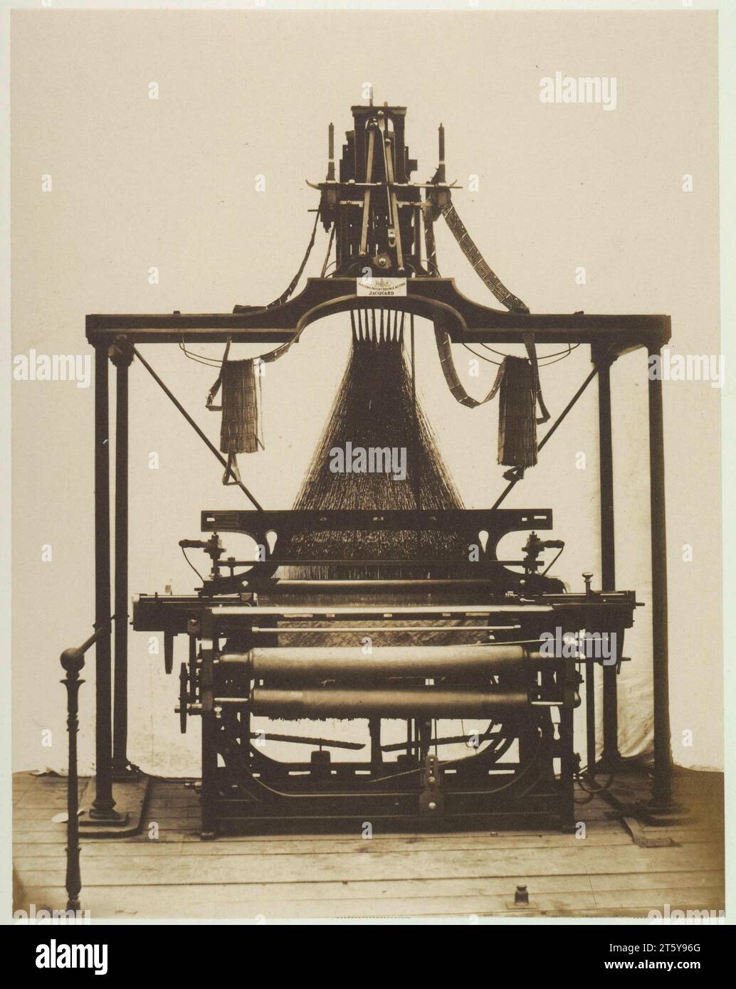 Barlow's loom at the Great Exhibition of the Works of Industry of All ...