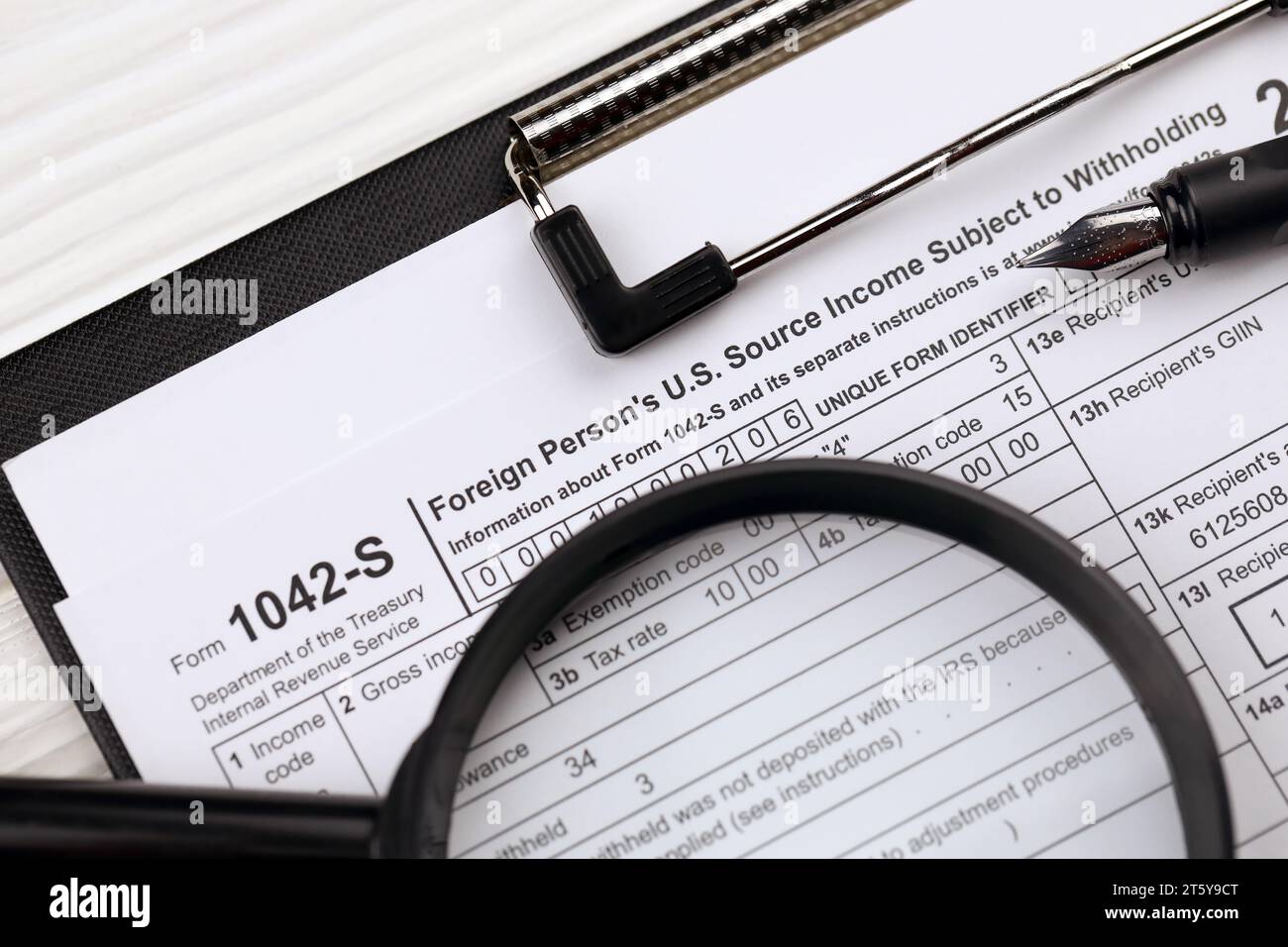 IRS Form 1042-S Foreign persons US source income subject of withholding ...