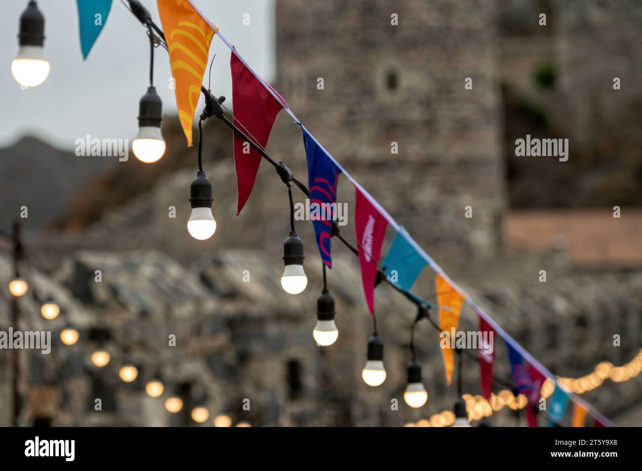 Flag bulb lamp greeting hi-res stock photography and images - Alamy