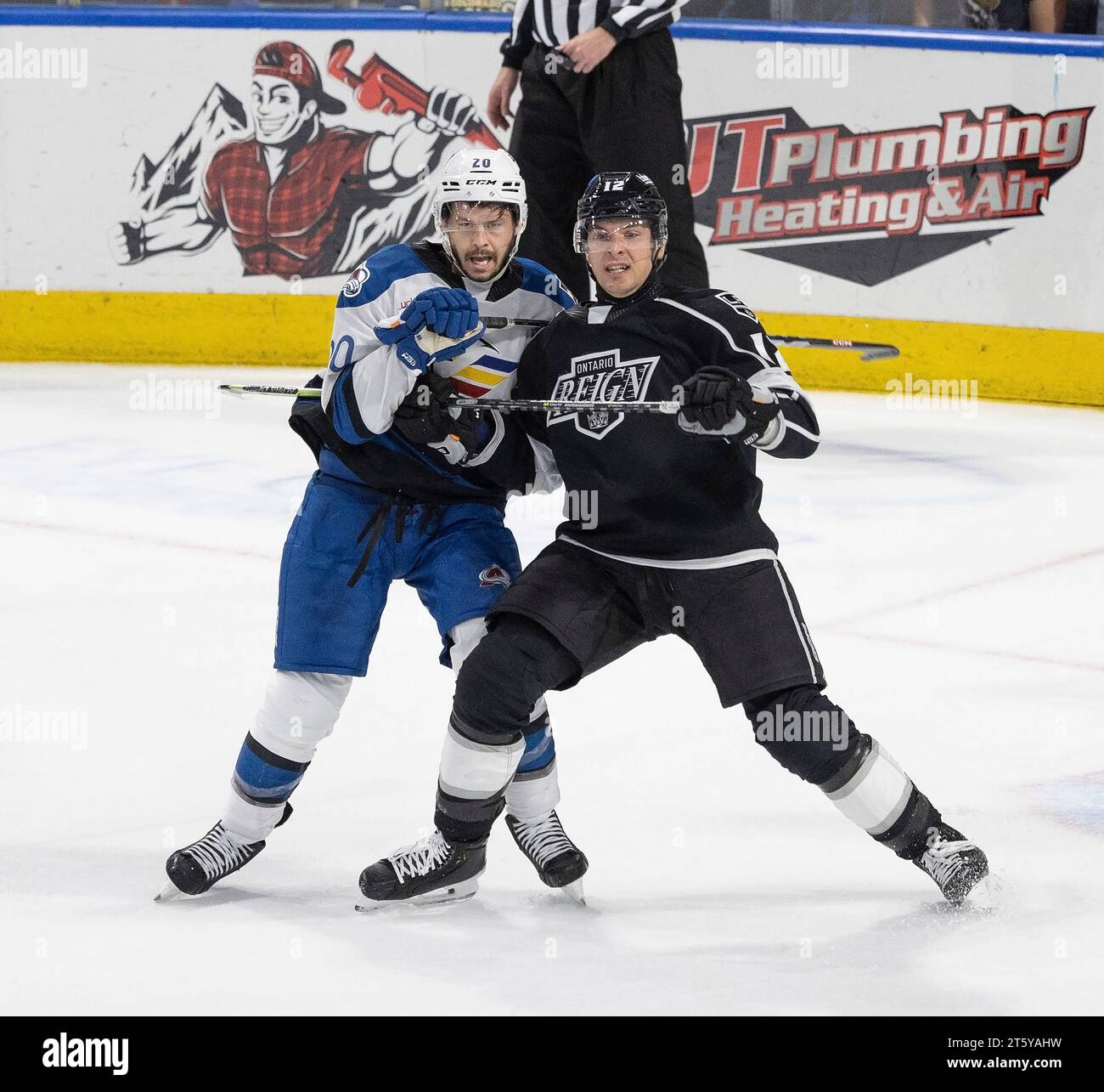 Loveland, Colorado, USA. 4th Nov, 2023. Eagles F TANNER KERO battles ...