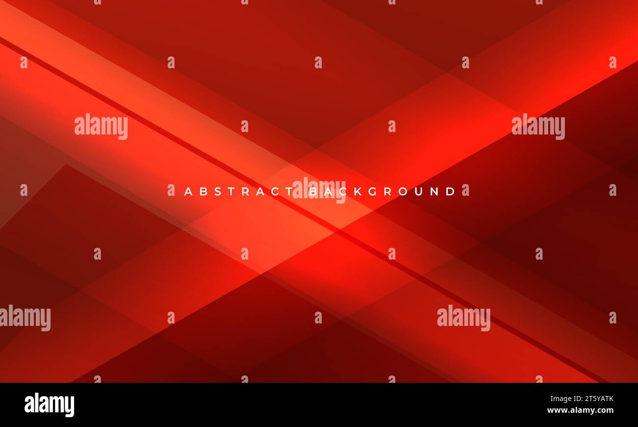 Red modern abstract background with geometric shapes and shadows. Vector illustration Stock ...