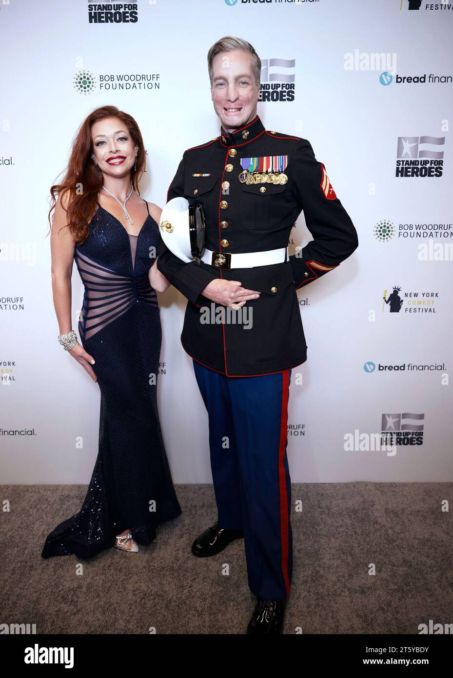 November 6, 2023, New York, New York, USA: USMC Lance Corporal Aaron ...