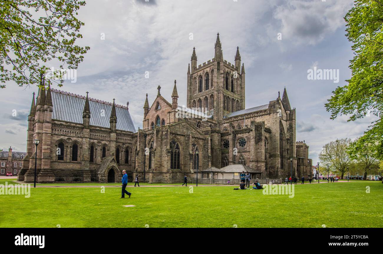 Hereford Cathedral England UK Architecture Building Stock Photo Alamy hereford-cathedral-england-uk-architecture-building-stock-photo-alamy