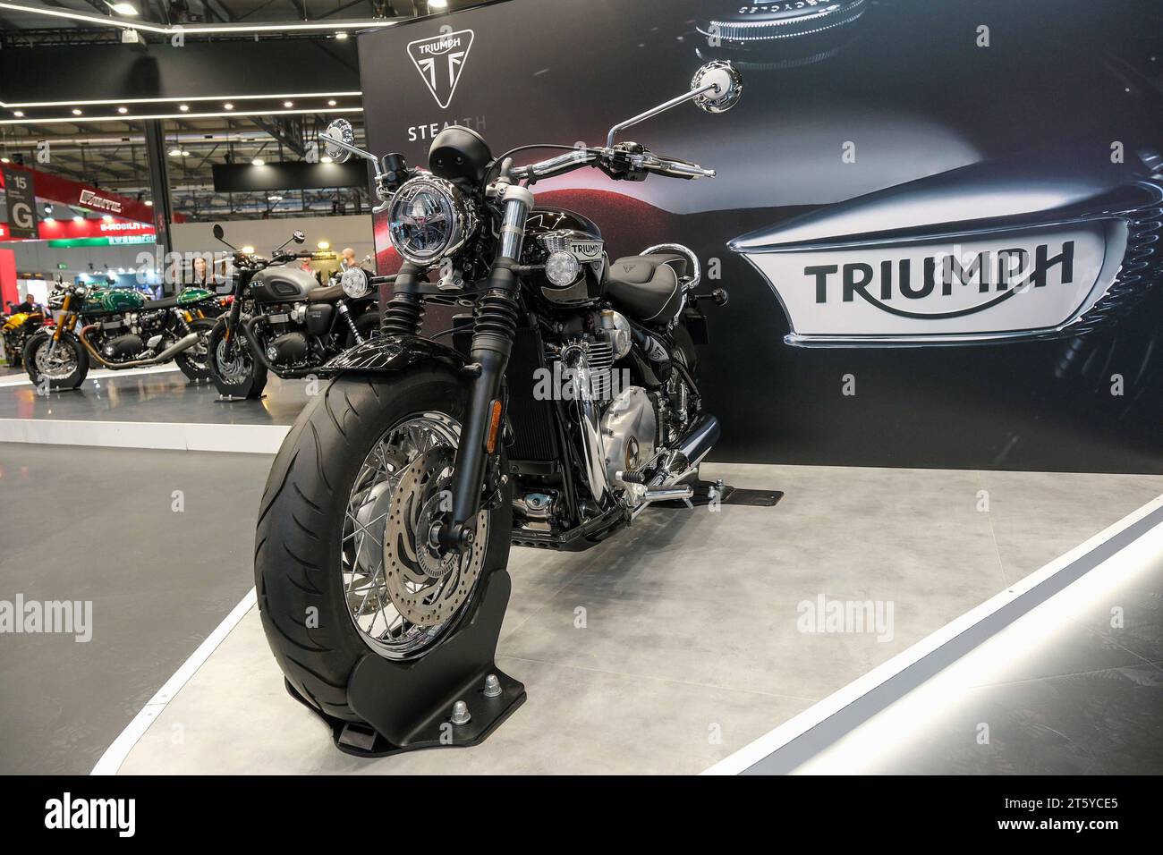 Triumph bonneville motorrad hi-res stock photography and images - Alamy