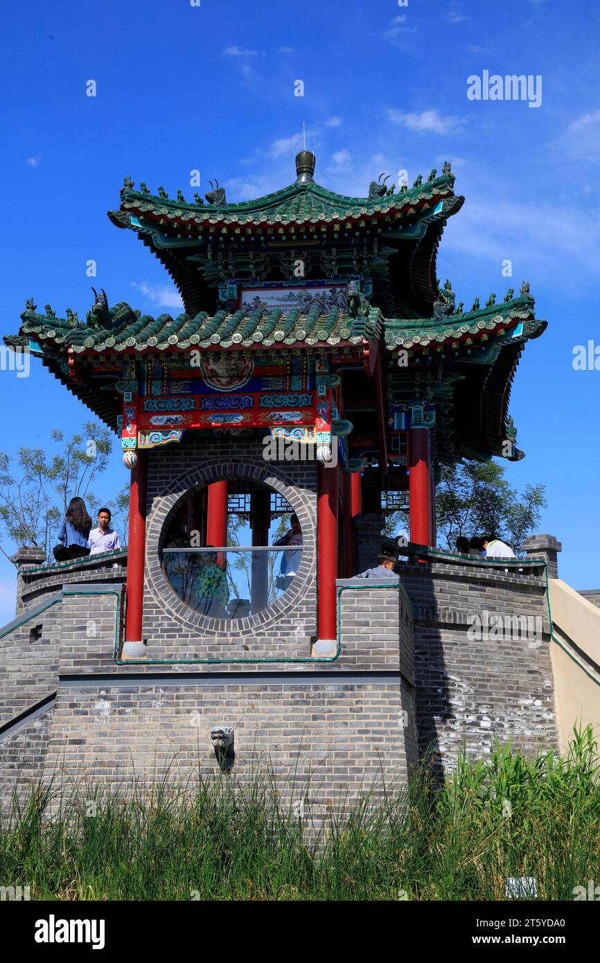Traditional Chinese architectural scenery Stock Photo - Alamy