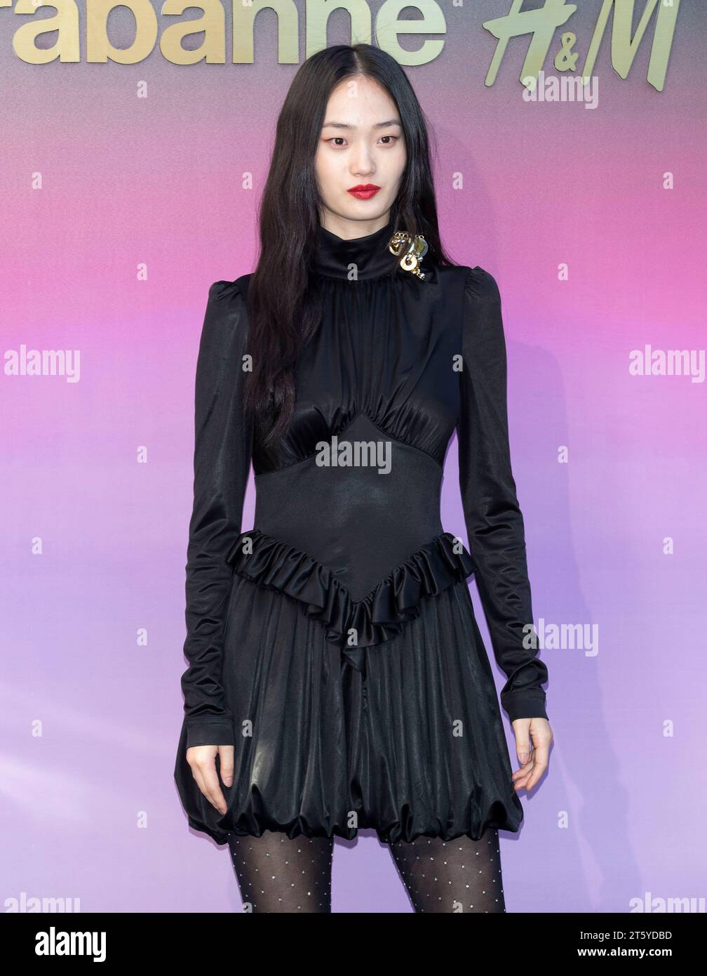 Seoul, South Korea. 7th Nov, 2023. South Korean model Shin Hyun-ji ...