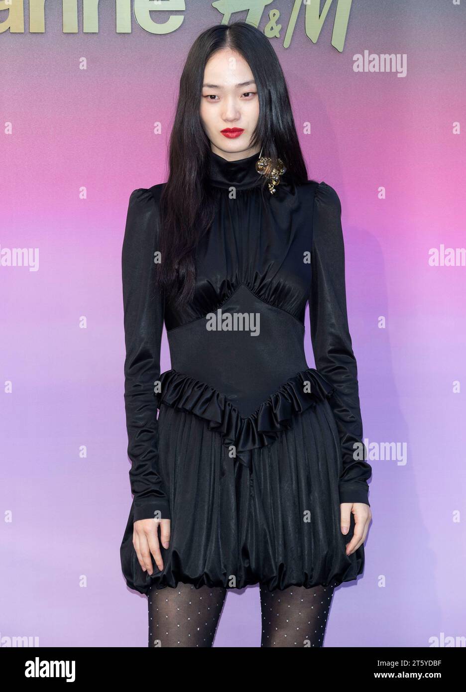 Seoul, South Korea. 7th Nov, 2023. South Korean model Shin Hyun-ji ...