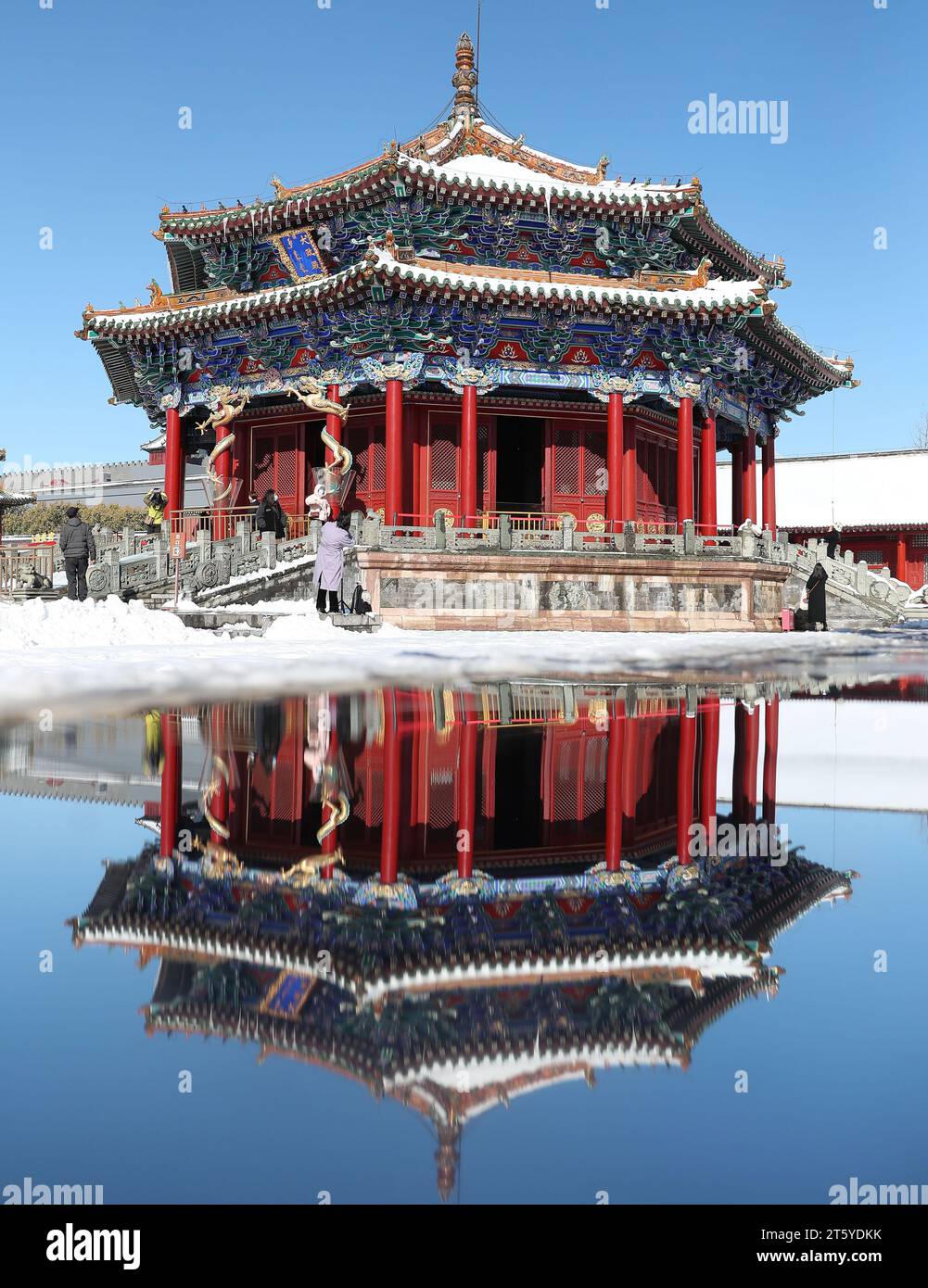 Shenyang, China's Liaoning Province. 7th Nov, 2023. Tourists visit the ...