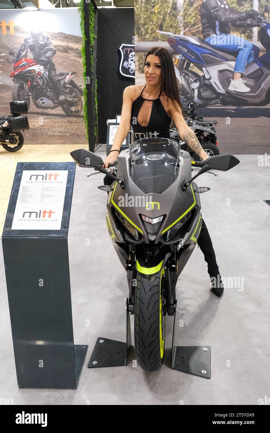 Milan international exhibition of cycle and motorcycle hi-res stock ...