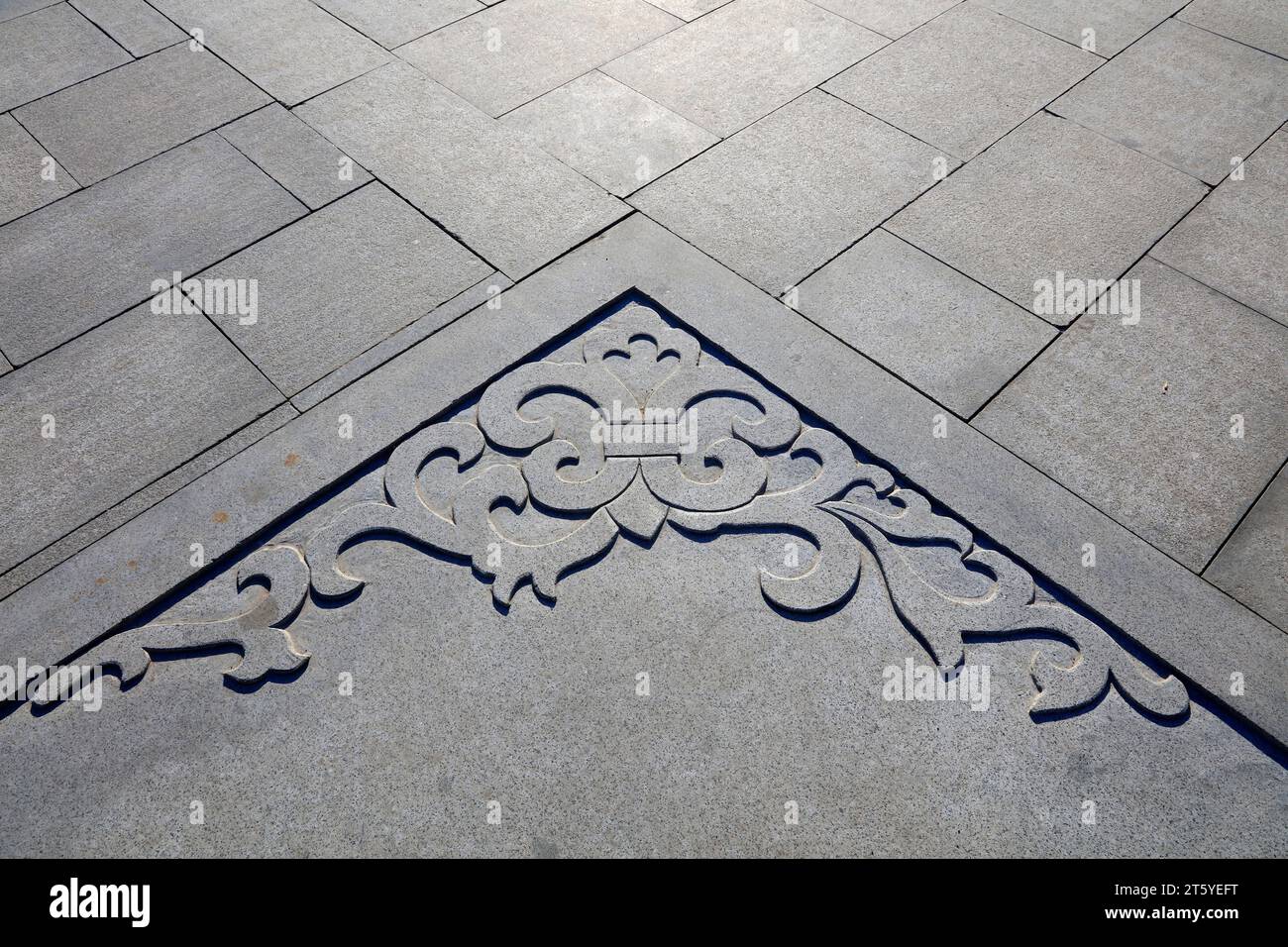 Rock engraving texture Stock Photo - Alamy