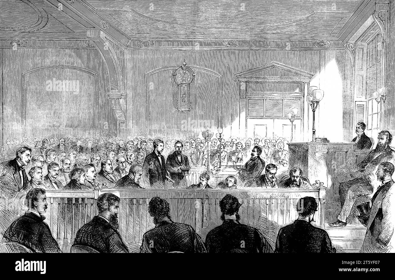 William Tweed was eventually convicted in 1873 of forgery and larceny ...