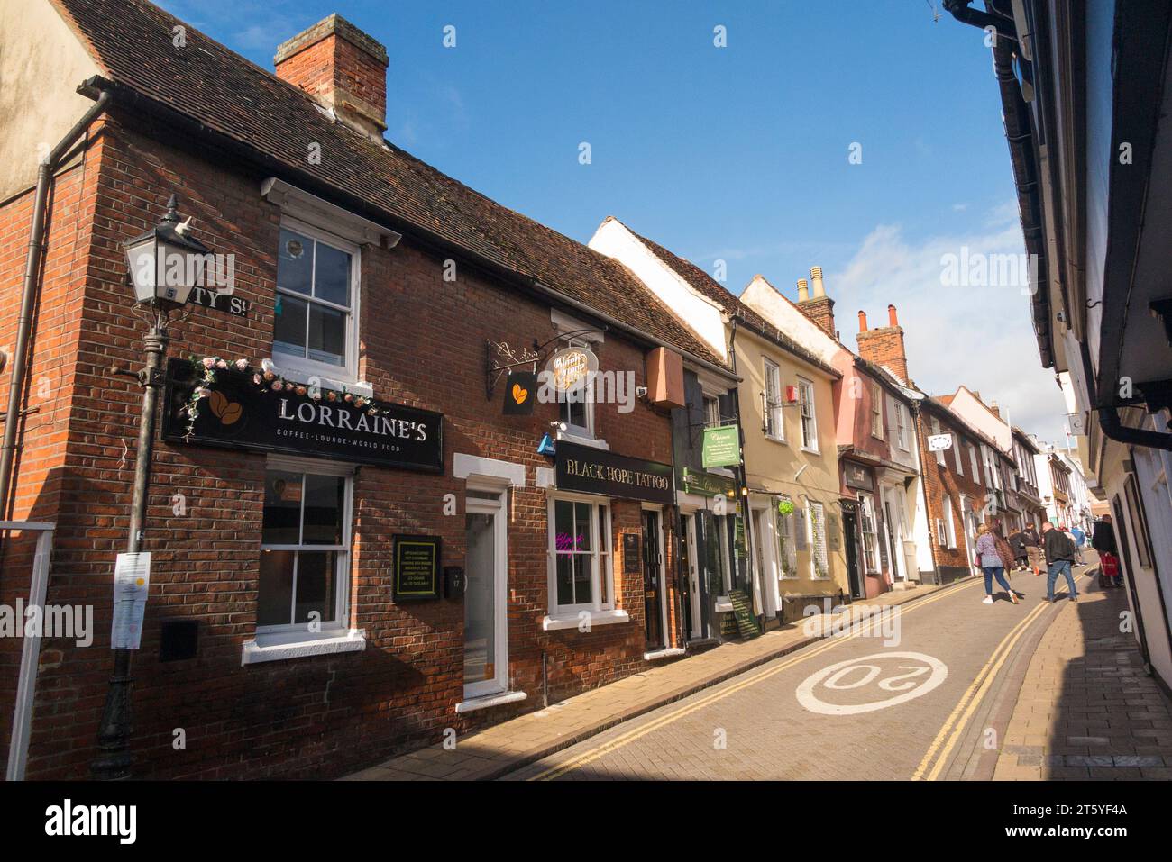 Trinity Street, an old historic road full of character and home to a ...