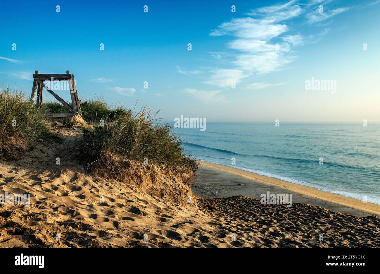 Sunrise at White Crest Beach, Cape Cod Stock Photo - Alamy