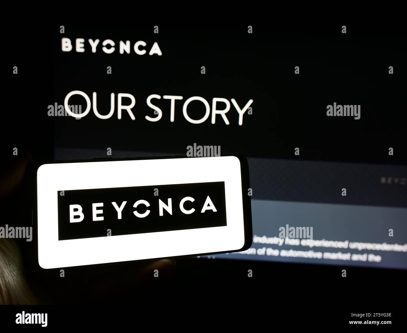 Beyonca logo hi-res stock photography and images - Alamy