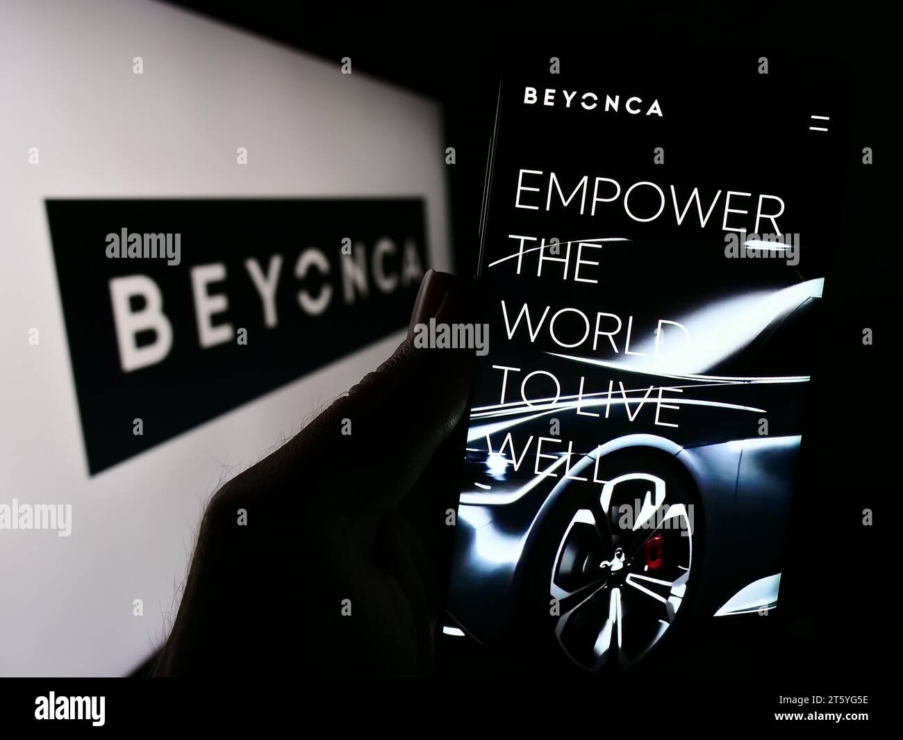 Beyonca logo hi-res stock photography and images - Alamy