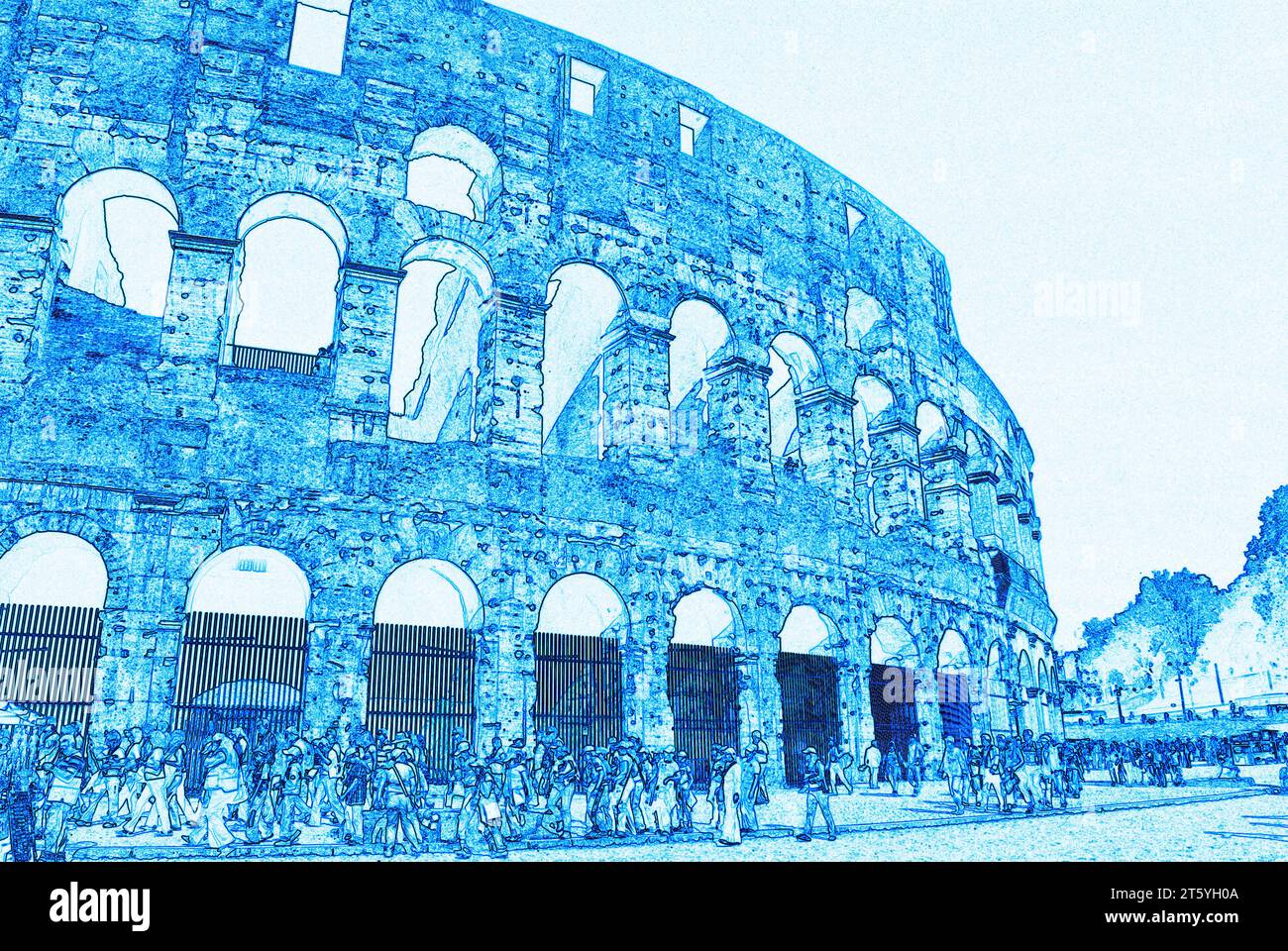 the Coliseum, Roma, Italy Stock Photo - Alamy