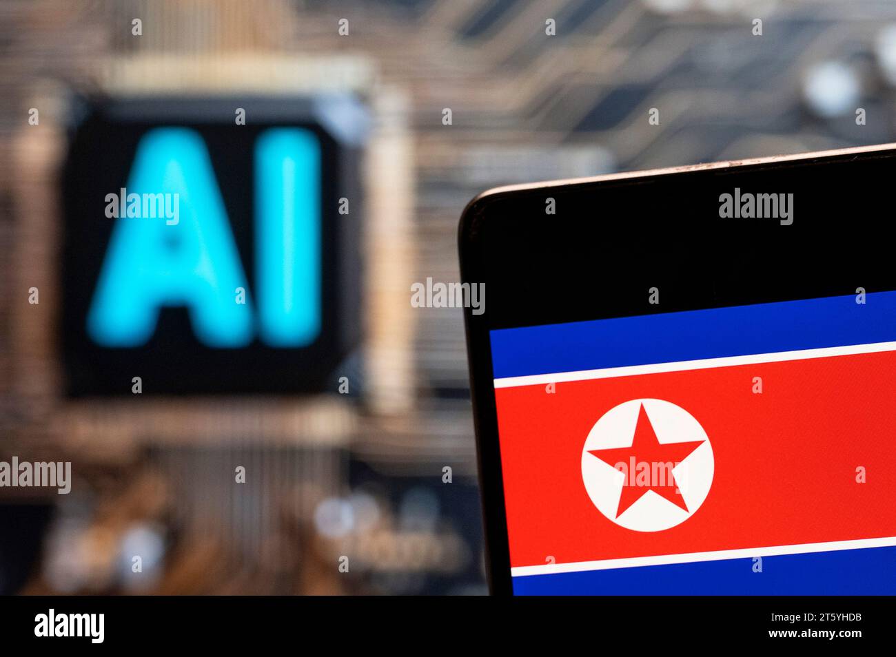 North korean mobile phone hi-res stock photography and images - Alamy