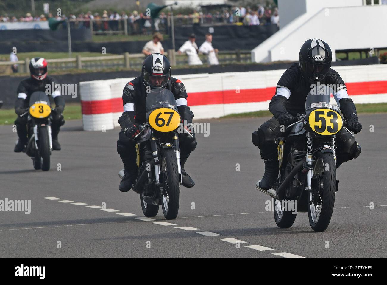 Richard Dawson, Barry Burrell, Norton Manx 30M, Levi Day, Paul Stephen ...
