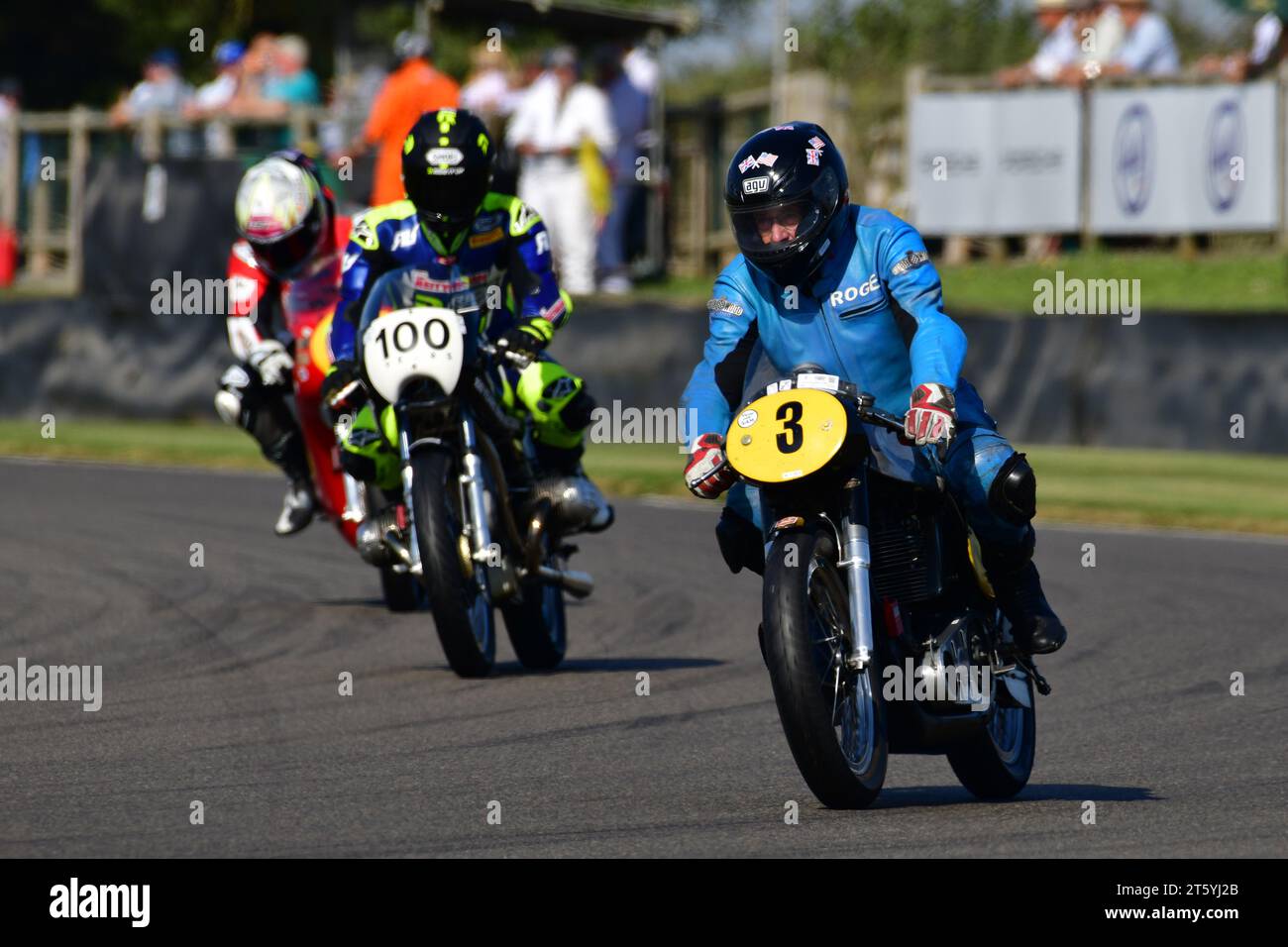 Roger Ashby, Robin Stokes, Norton Manx 30M, Barry Sheene Memorial ...